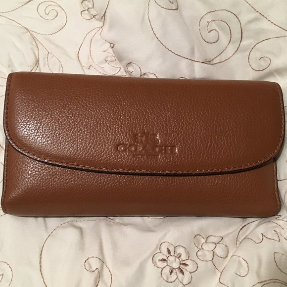 Coach | Bags | Coach Wallet With Checkbook Holder | Poshmark